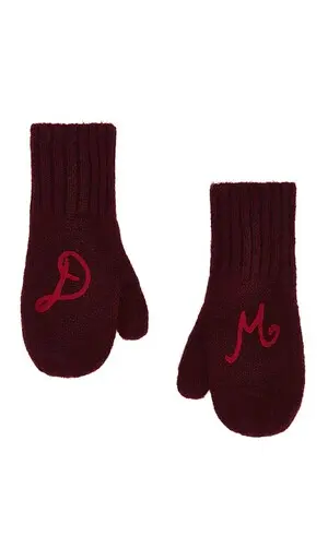 DAMSON MADDER Dm Mittens - Burgundy