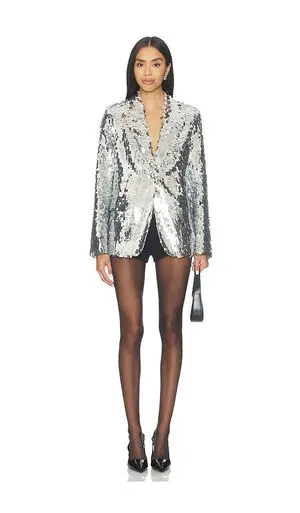 SIMONMILLER Leon Sequin Blazer
