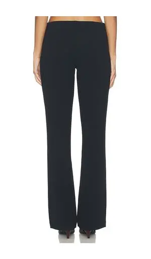 EAVES Auda Polished Crepe Pant - Black