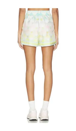 Casablanca Printed Satin Short