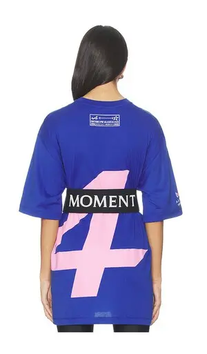 Perfect Moment Oversized Logo T-shirt - French Blue