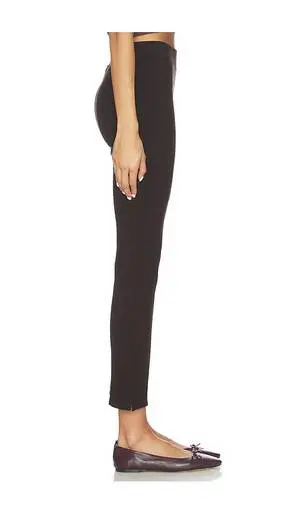 Donni. The Rib Straight Pant - Espresso