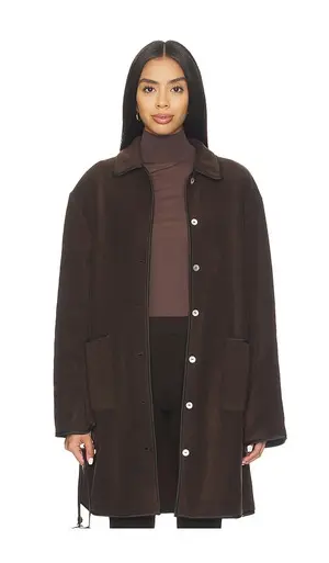 Donni. Long Fleece Jacket