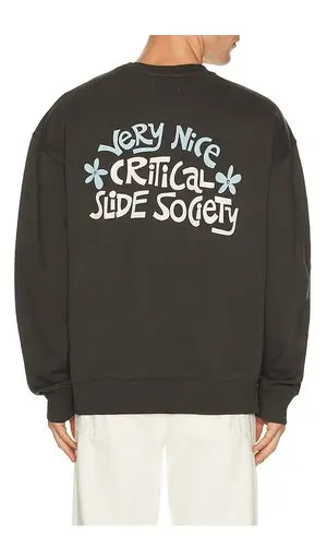 CRITICAL SLIDE Very Nice Crew Sweatshirt