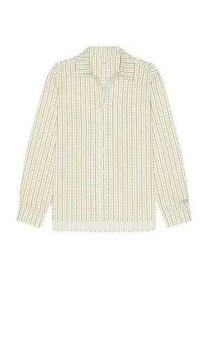 PERCIVAL Binding Oversized Pearce Shirt In White