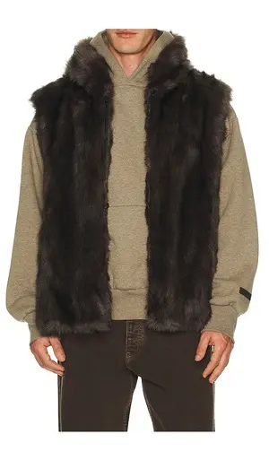 Unreal Fur Vests For Men
