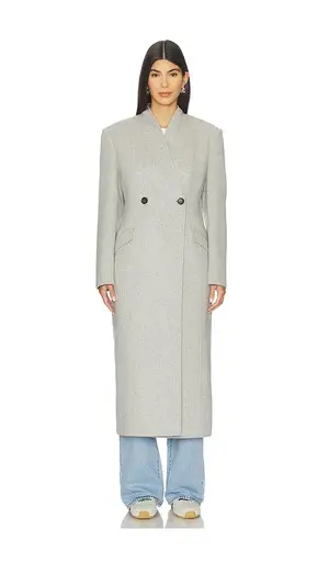 LAMARQUE Callie Coat - Light Grey