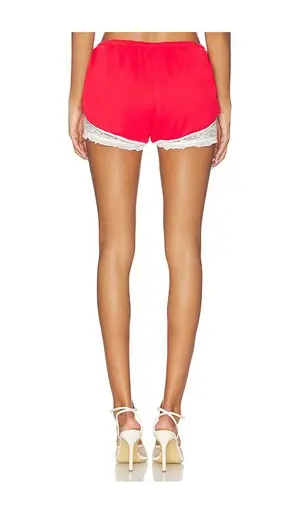 YUHAN WANG Lace Trimmed Shorts