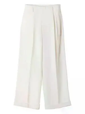 LANVIN Pleated Trousers - White