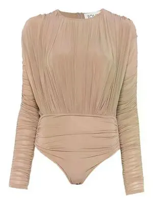 Tove Zyana Draped Bodysuit