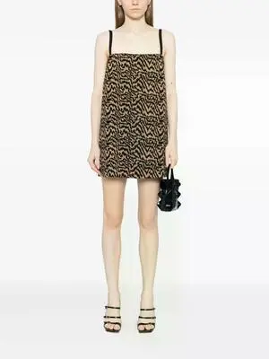REFORMATION Adette Leopard Print Dress