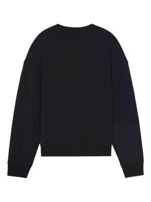 CAFÉ KITSUNÉ Logo-embroidered Sweatshirt