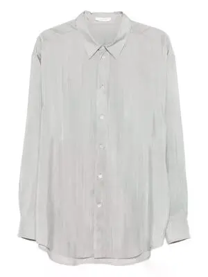 THE ROW Granada Button-down Striped Shirt