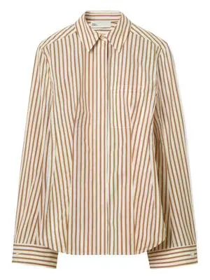 Tory Burch Striped Shirts For Women