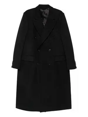 Husbands Double-breasted Wool Coat
