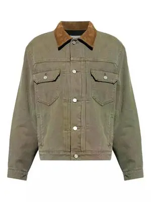FRAME Collared Jacket With Chest Pockets