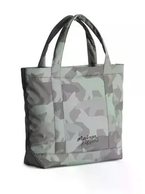 Maison Kitsuné Camouflage Print Tote Bag