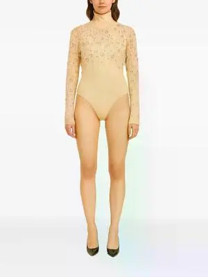 Patrizia Pepe Bead-embellishment Bodysuit