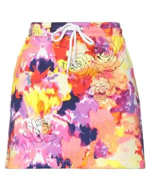 GAELLE PARIS Floral Print Mini Skirt