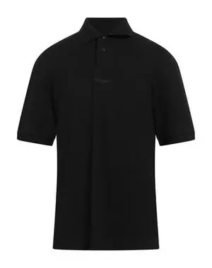 Armani Exchange Polo Shirt Size Cotton - Black