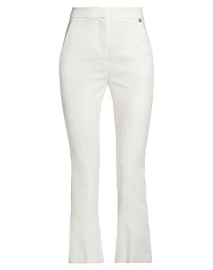 Liu Jo Flared Cropped Pants - White