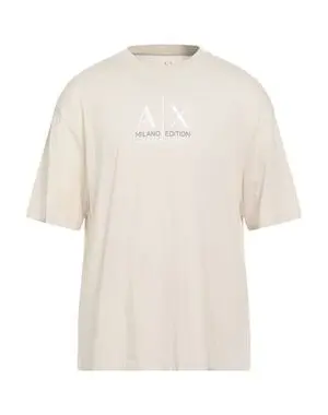 Armani Exchange T-shirt Size Cotton - Beige