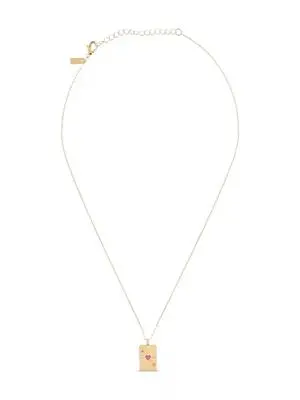 MYA BAY Ace Of Heart Pendant Necklace - Gold