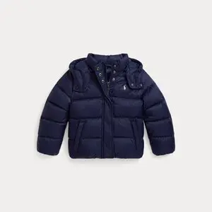 Ralph Lauren Down Hooded Jacket - Newport Navy