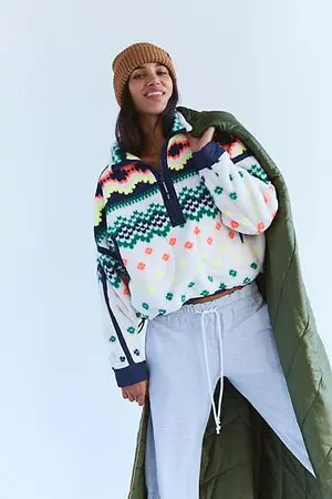 Free People Fleece Sweatshirts Hoodies For Women