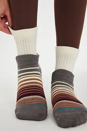 Stance Cozy Slipper Quarter Socks - Dark Grey