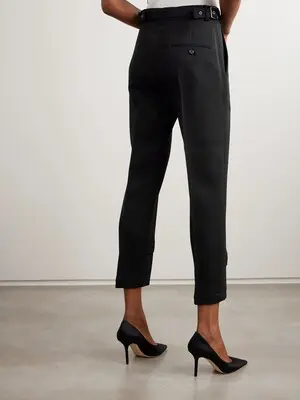 LANVIN Wool-twill Tapered Pants