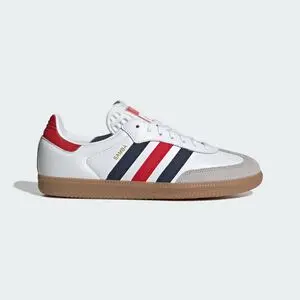 Adidas Samba Og Low Top Sneakers - Cloud White / Night Indigo / Better Scarlet