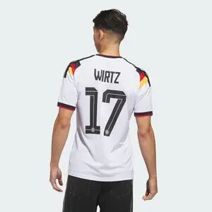 Adidas Germany 26 Home Wirtz Jersey - White / Soccr-ger-sym