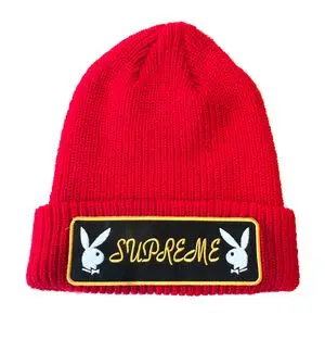 Supreme Playboy Beanie - Red