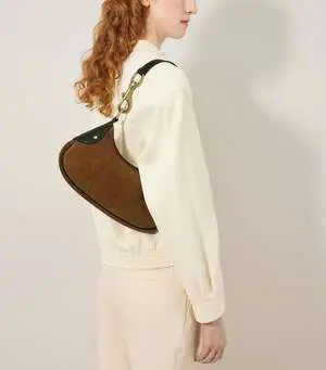 Mulberry Small Hackney Shoulder Bag - Brown