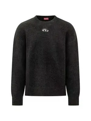 DIESEL® K-areeso Logo Sweater - Grey