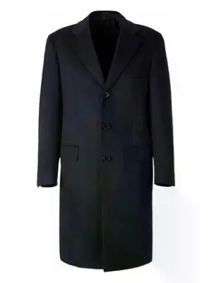 Brioni Single-breasted Coat - Black