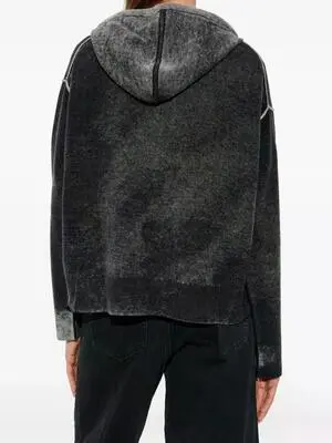 DIESEL Zip-up Wool Hoodie