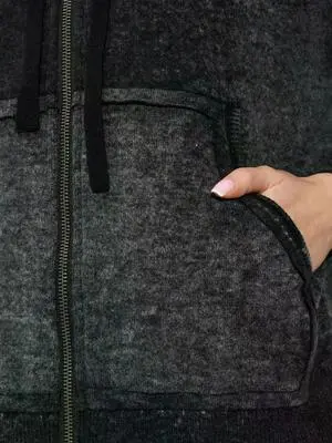 DIESEL Zip-up Wool Hoodie