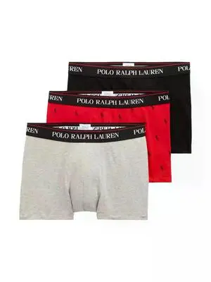 Ralph Lauren Logo Boxers - Grey
