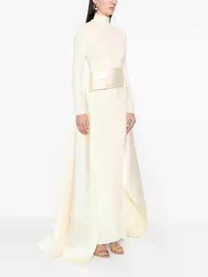 Solace London Roll-neck Maxi Dress