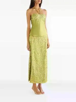 ASTA RESORT Maxi Beaded Yasmin Skirt