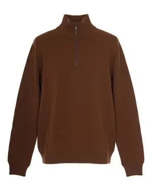 Alpha Studio Cashmere Sweater - Tabacco