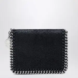 Stella McCartney Falabella Flap Wallet - Black