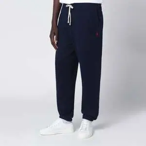 Polo Ralph Lauren Navy Cotton-blend Jogging Pants - Blue