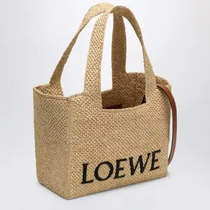 Loewe Medium Raffia Tote Bag