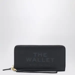 Marc Jacobs Full-grain Leather Wallet - Black