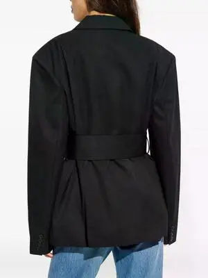 ROTATE BY BIRGER CHRISTENSEN Belted Double-breasted Blazer