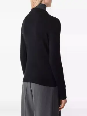 GRAN SASSO V-neck Collared Jumper