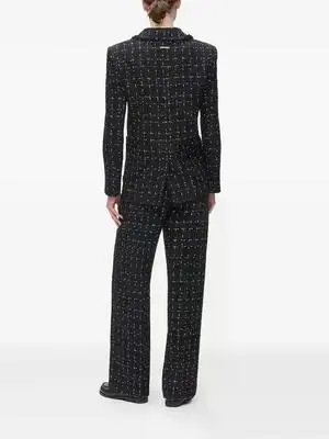Karl Lagerfeld Single-breasted Tweed Blazer